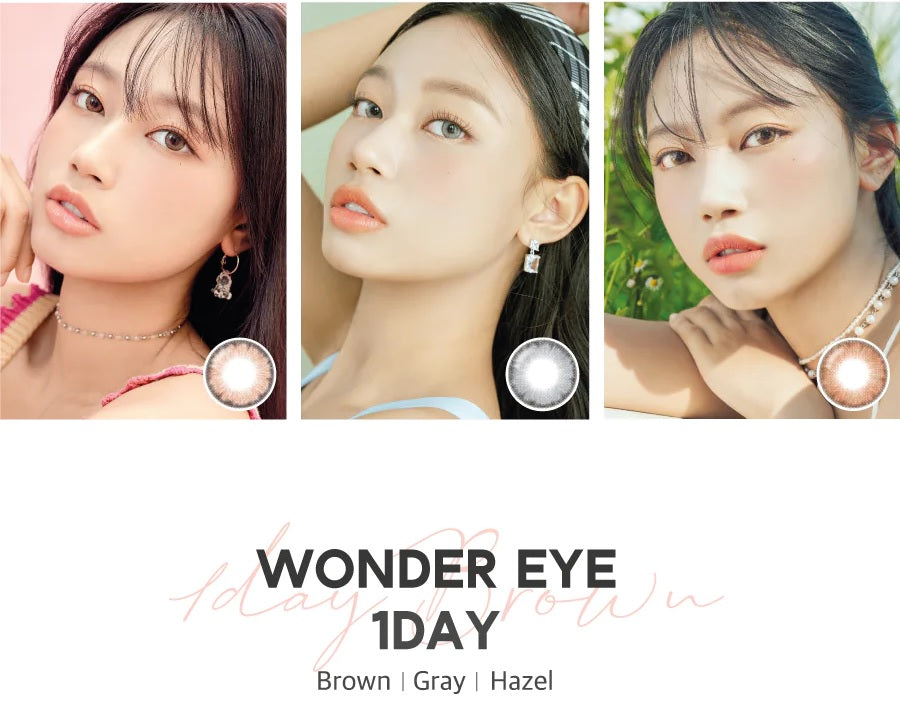 LensVery Wonder Eye Gray One Day Contact Lenses 10 Pack– Trendy Sweet Shop