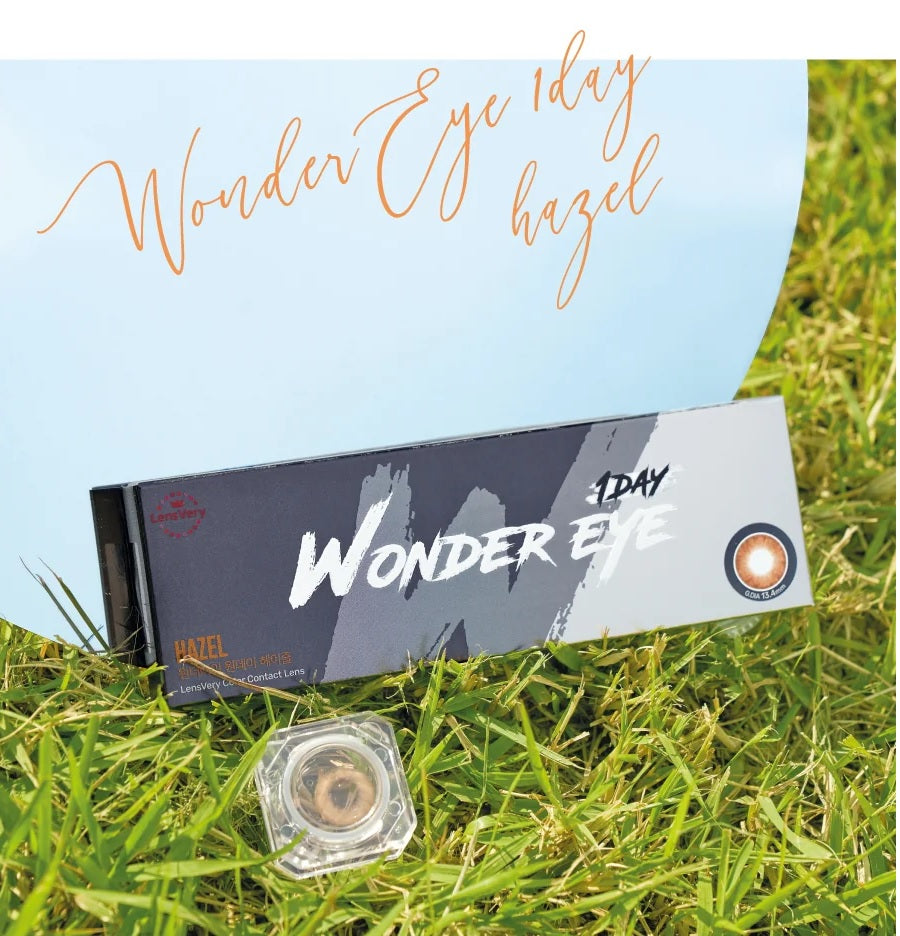LensVery Wonder Eye Hazel One Day Contact Lenses 10 Pack– Trendy Sweet Shop