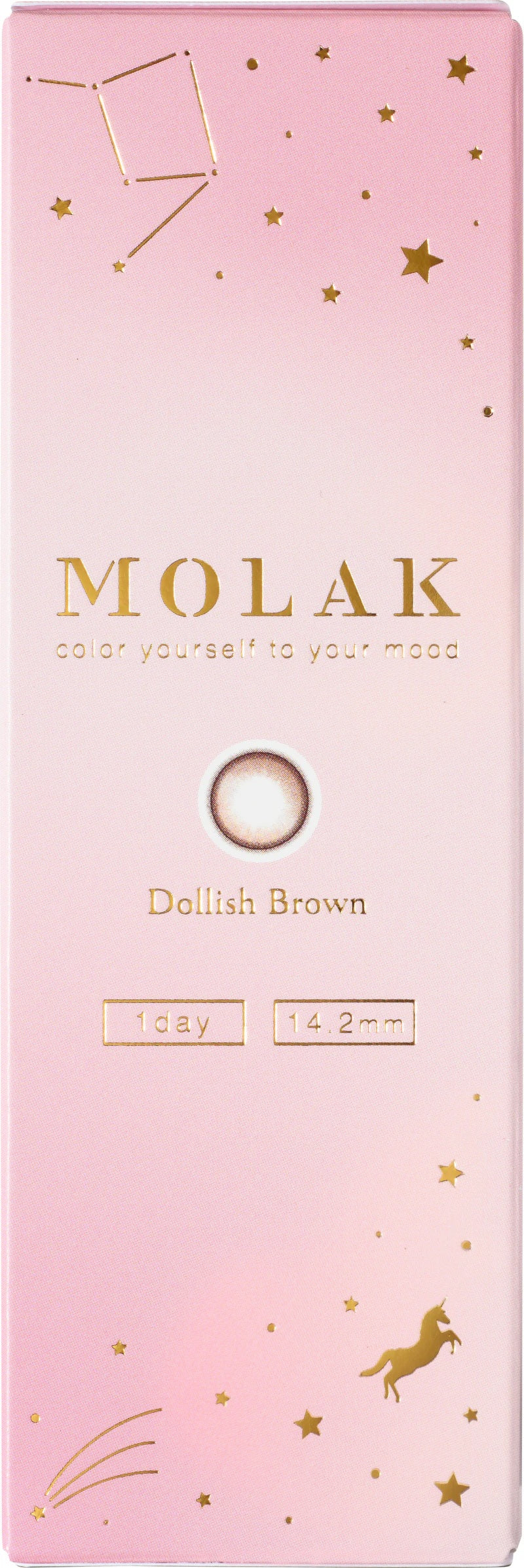 Molak Dollish Brown One Day Contact Lenses 10 Pack– Trendy Sweet Shop