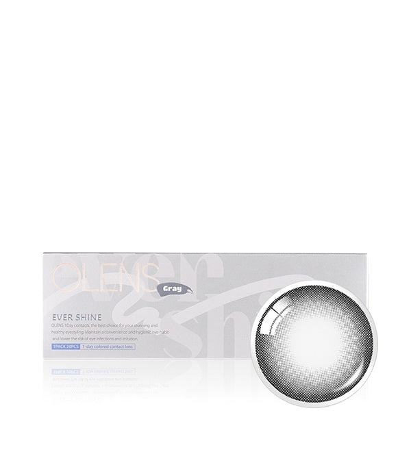 OLENS Ever Shine One Day Gray Contact Lenses 10 Pack– Trendy Sweet Shop