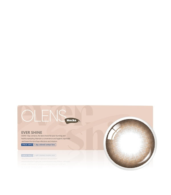 OLENS Ever Shine One Day Mocha Contact Lenses 10 Pack– Trendy Sweet Shop
