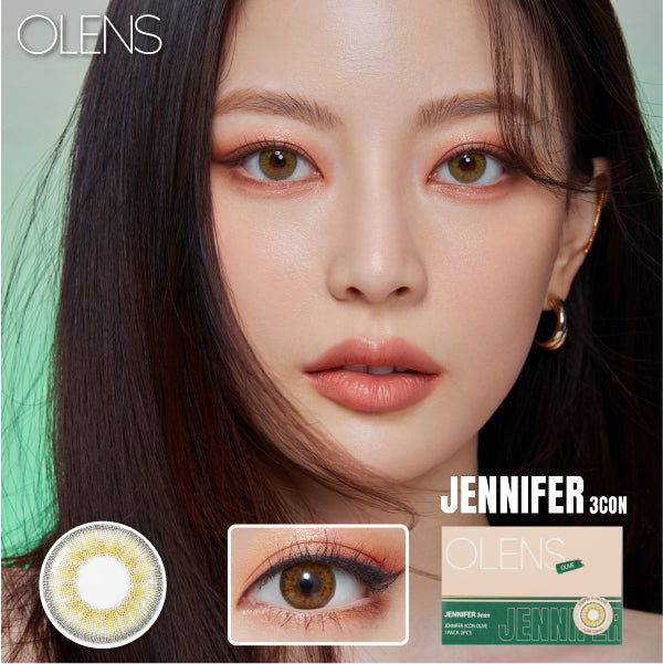 OLENS Jennifer 3Con Olive Monthly Contact Lenses 2 Pack– Trendy Sweet Shop
