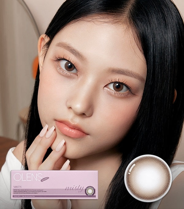 OLENS Misty One Day Ash Choco Contact Lenses 10 Pack– Trendy Sweet Shop