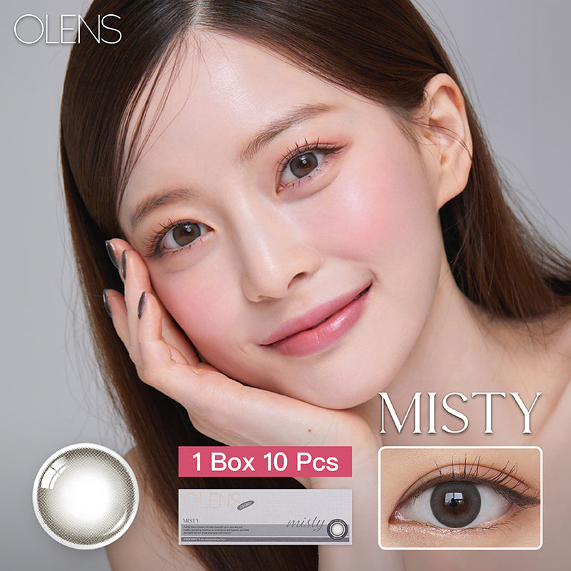 OLENS Misty One Day Ash Gray Contact Lenses 10 Pack– Trendy Sweet Shop
