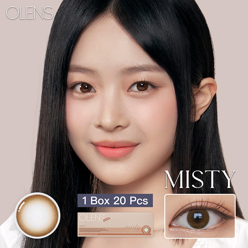 OLENS Misty One Day Gold Mint Contact Lenses 20 Pack– Trendy Sweet Shop