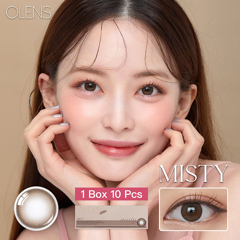 OLENS Misty One Day Natural Choco Contact Lenses 10 Pack– Trendy Sweet Shop