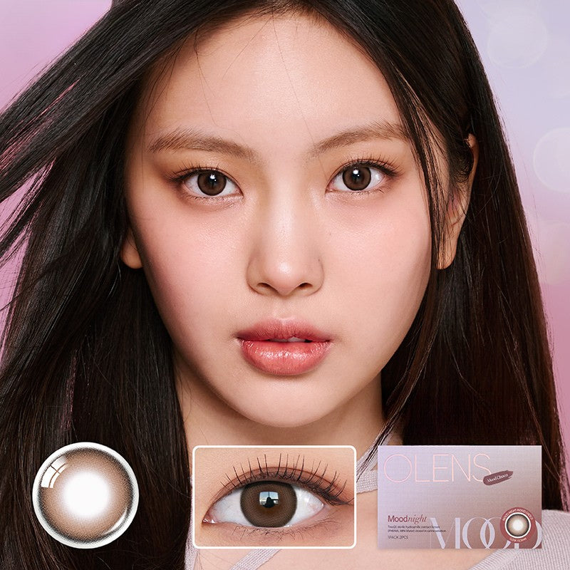 OLENS Moodnight Mood Choco Monthly Contact Lenses 2 Pack– Trendy Sweet Shop