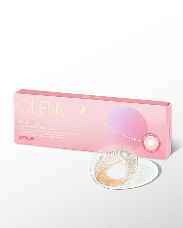 OLENS Moonrise One Day Fawn Brown Contact Lenses 10 Pack– Trendy Sweet Shop