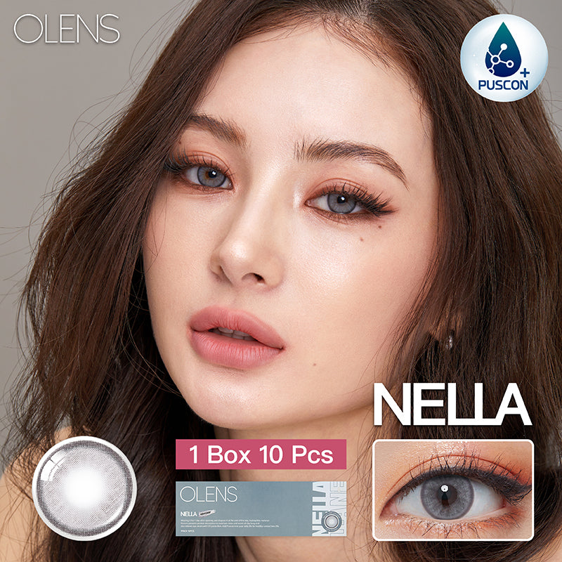 OLENS Nella One Day Ash Gray Contact Lenses 10 Pack– Trendy Sweet Shop