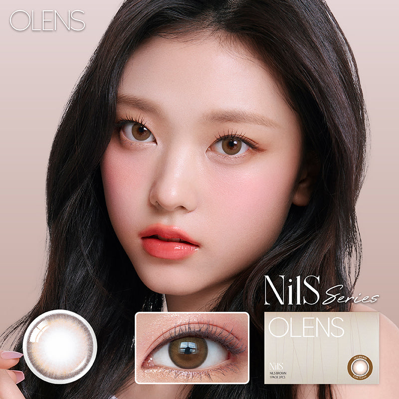 OLENS Nils Brown Monthly Contact Lenses 2 Pack– Trendy Sweet Shop