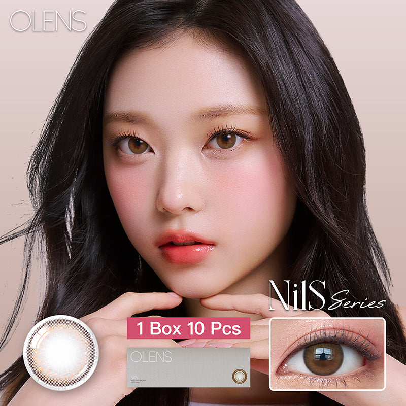 OLENS Nils One Day Brown Contact Lenses 10 Pack– Trendy Sweet Shop