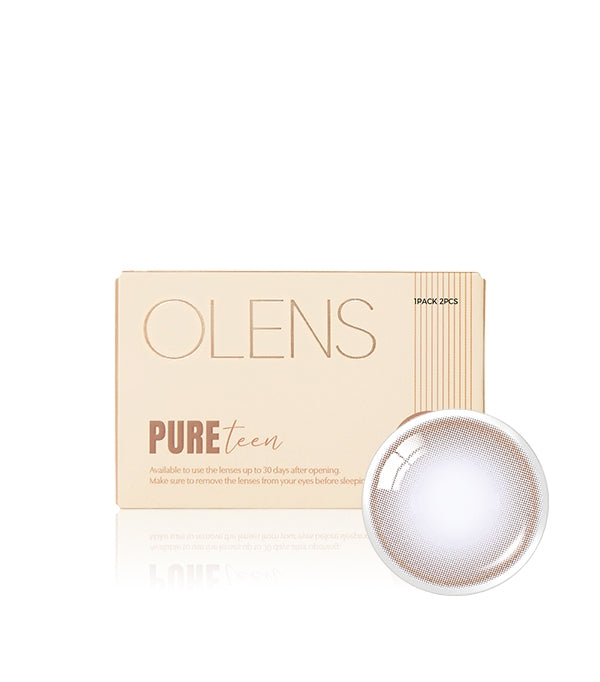 OLENS Pure Teen Brown Monthly Contact Lenses 2 Pack– Trendy Sweet Shop