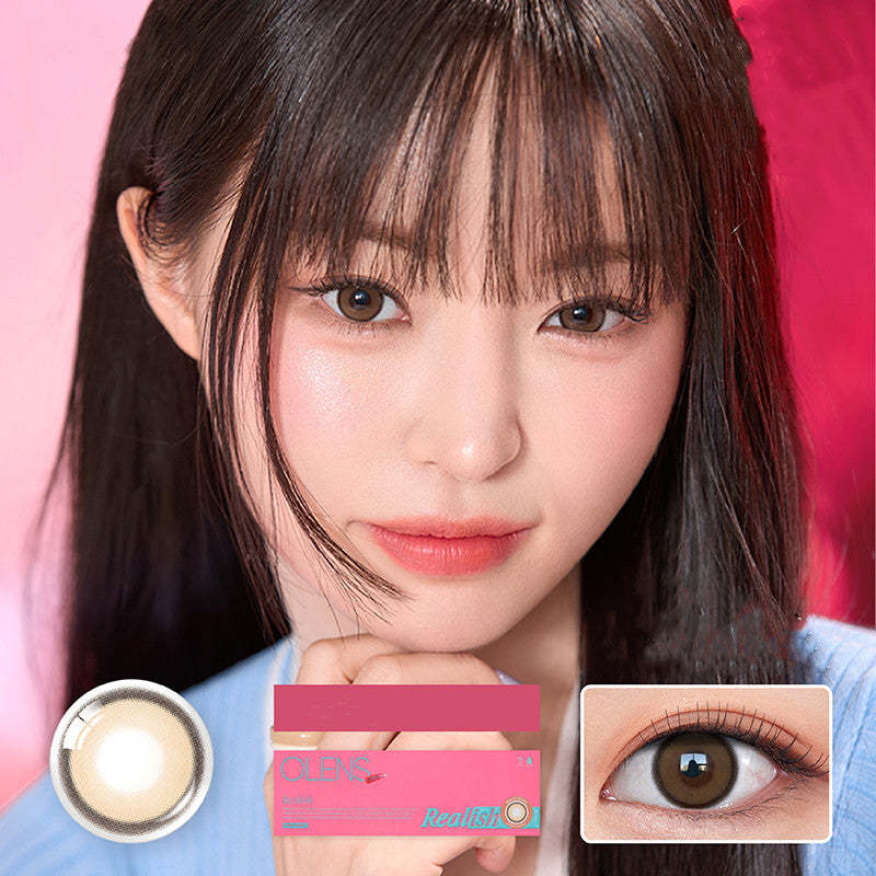 OLENS Realish One Day Brown Contact Lenses 10 Pack– Trendy Sweet Shop