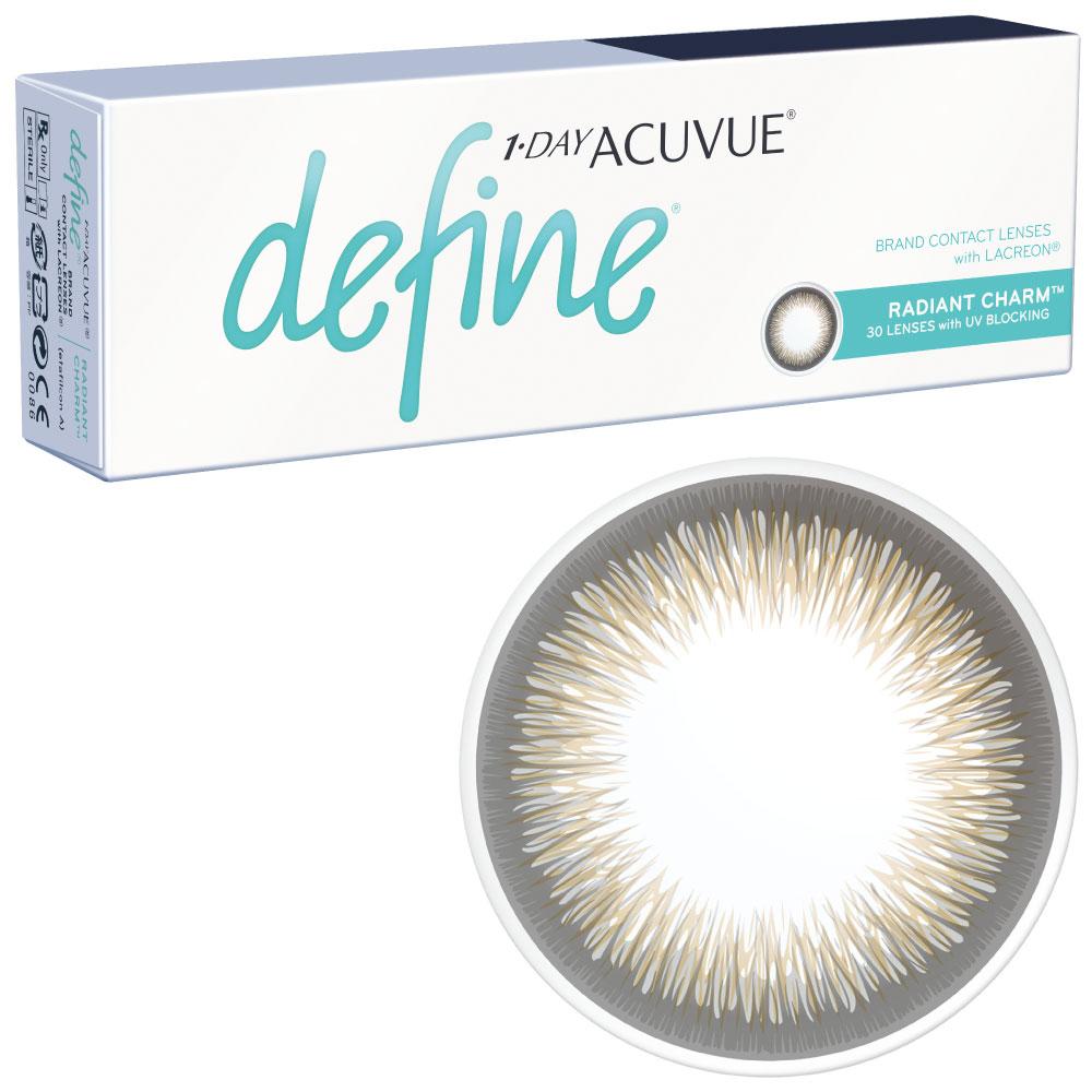 Acuvue Define Radiant Charm 1 Day Contact Lenses 30 Pack– Trendy Sweet Shop