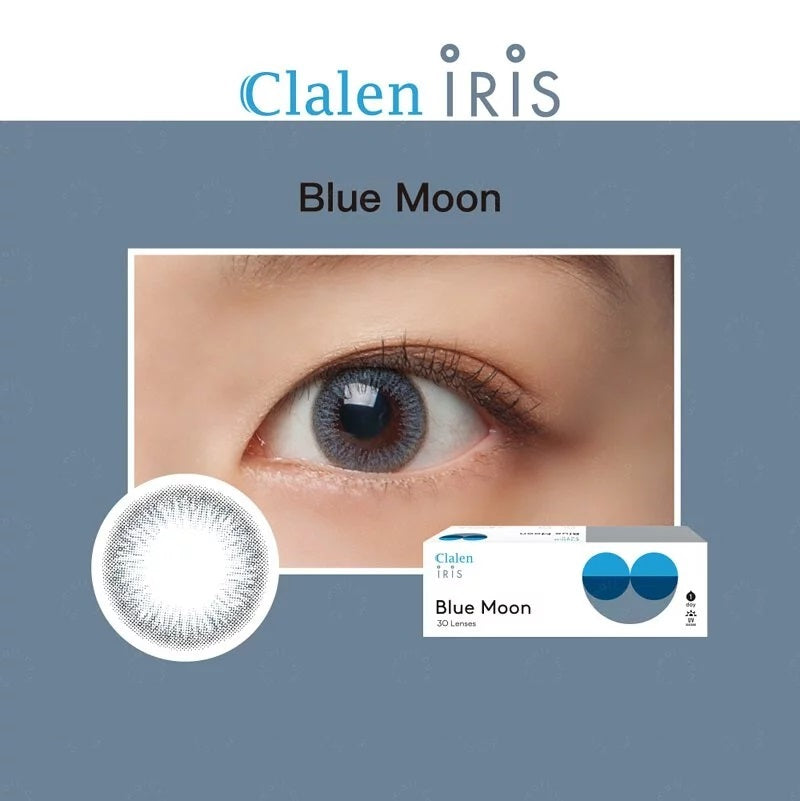 Clalen Iris Bluemoon Contacts 30 pack– Trendy Sweet Shop