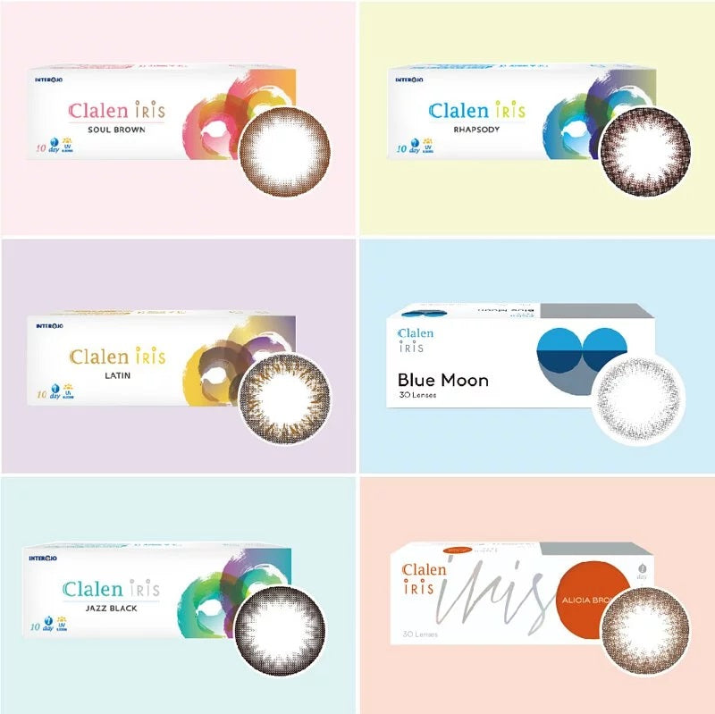 Clalen Iris Bluemoon Contacts 30 pack– Trendy Sweet Shop