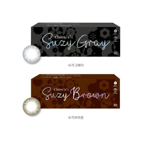 Clalen Iris Suzy Gray Contacts 30 pack– Trendy Sweet Shop