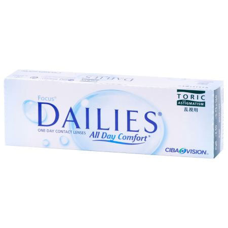 Focus Dailies Toric Contact Lenses 30 Pack– Trendy Sweet Shop