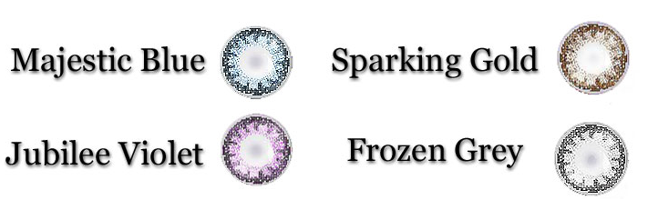 Lacelle Sparkling Gold Color Contact Lenses 30 Pack– Trendy Sweet Shop