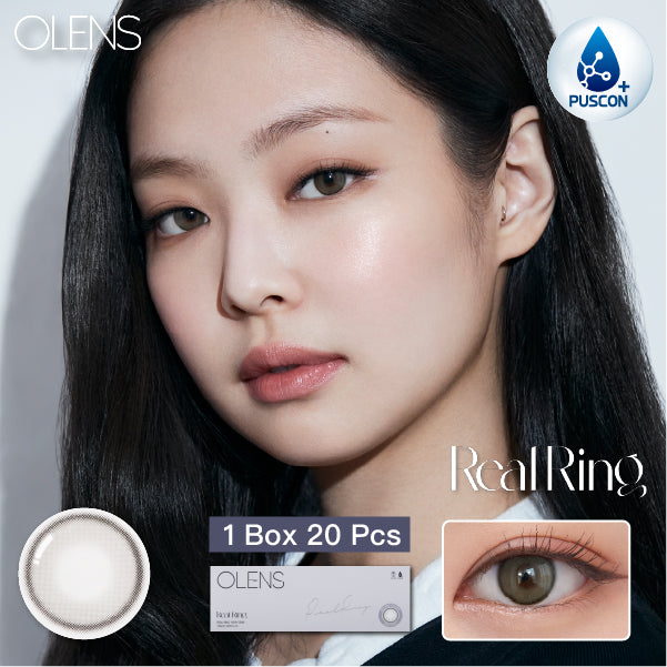 OLENS Real Ring One Day Gray Contact Lenses 20 Pack– Trendy Sweet Shop