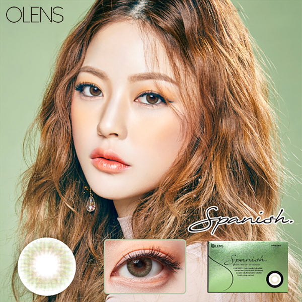 OLENS Spanish Real Olive Monthly Contact Lenses 2 Pack– Trendy Sweet Shop